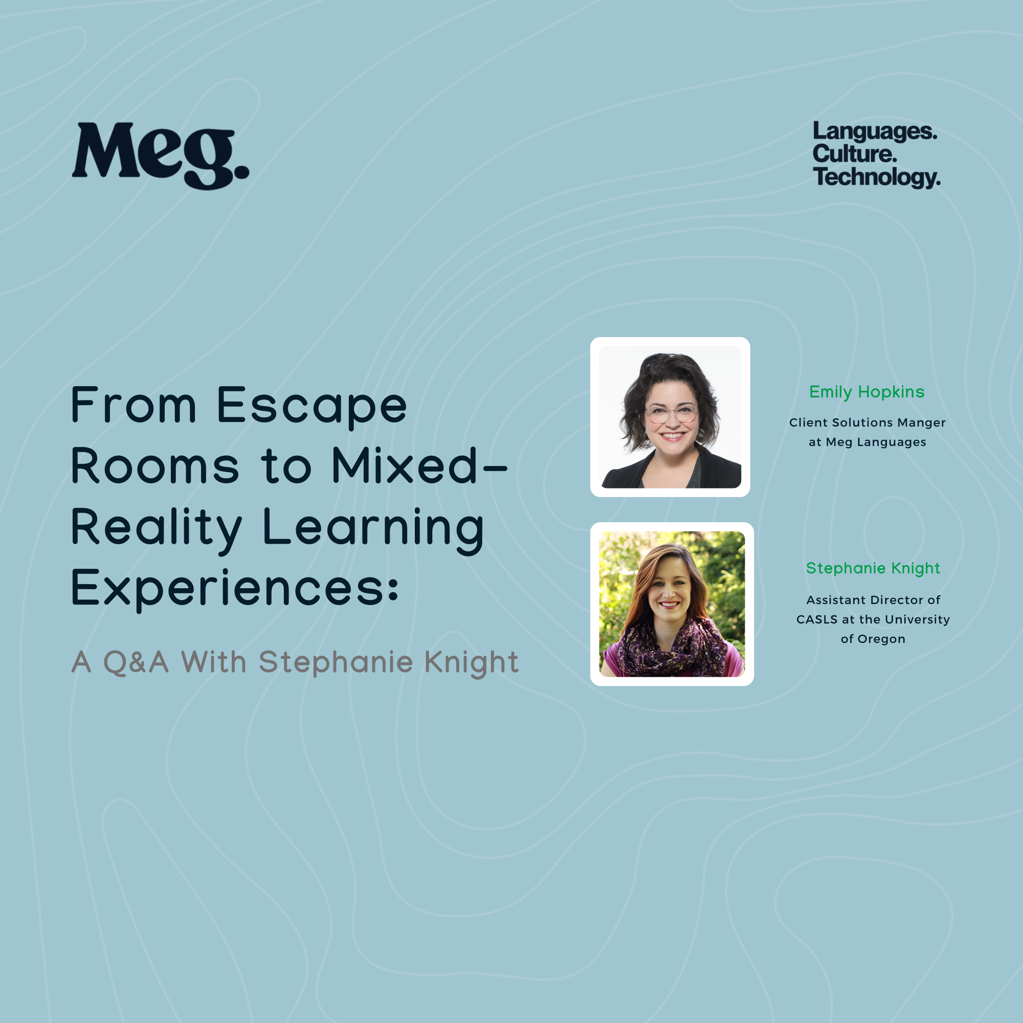 From Escape Rooms to Mixed-Reality Learning Experiences: A Q&A With ...